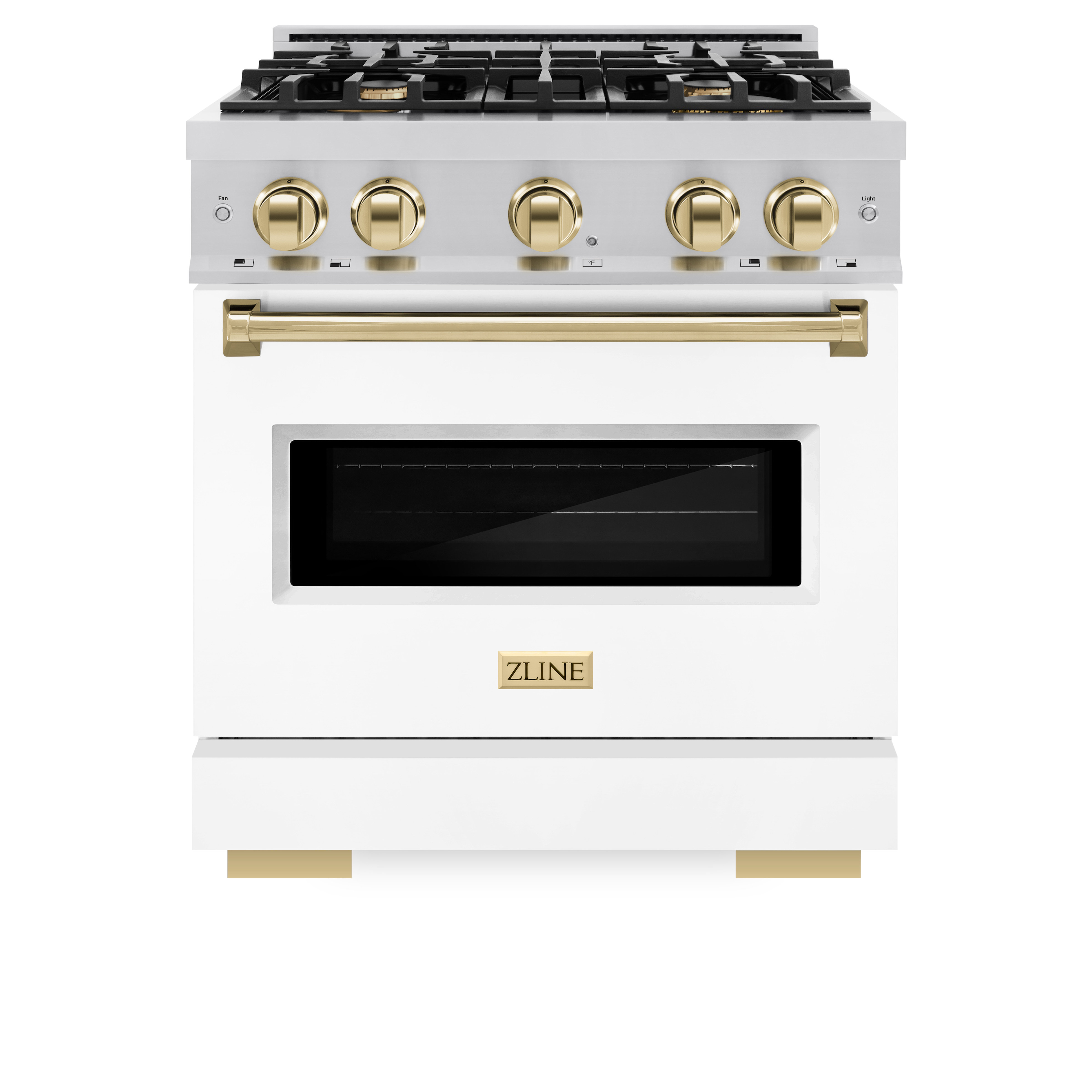 ZLINE Autograph Edition 30 in. 4.2 cu. ft. Classic Gas Range W/ 4 ...