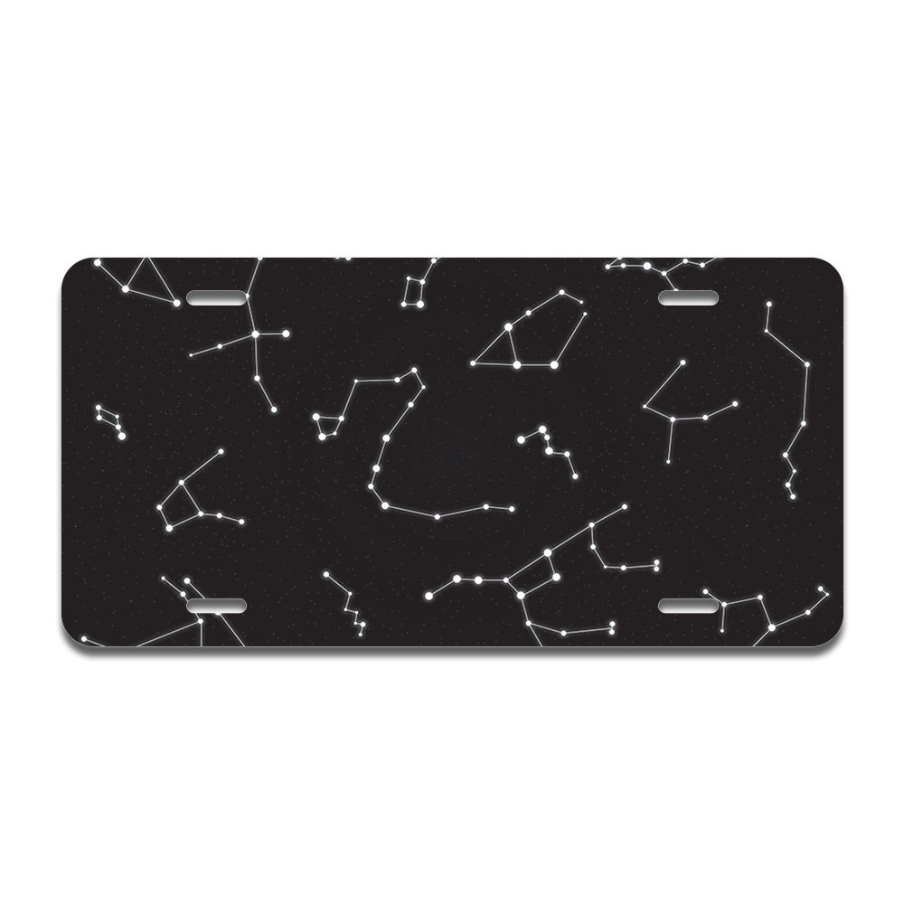 SignMission Constellations Aluminum Licence Plate| Licence Plate 12" X ...