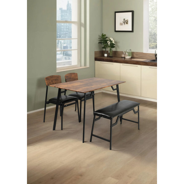 George Oliver Modem 4 Piece Dining Table Set | Wayfair
