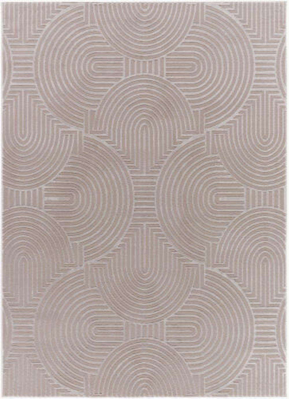 Wrought Studio™ Olivyah Rectangle Machine Woven Area Rug | Wayfair