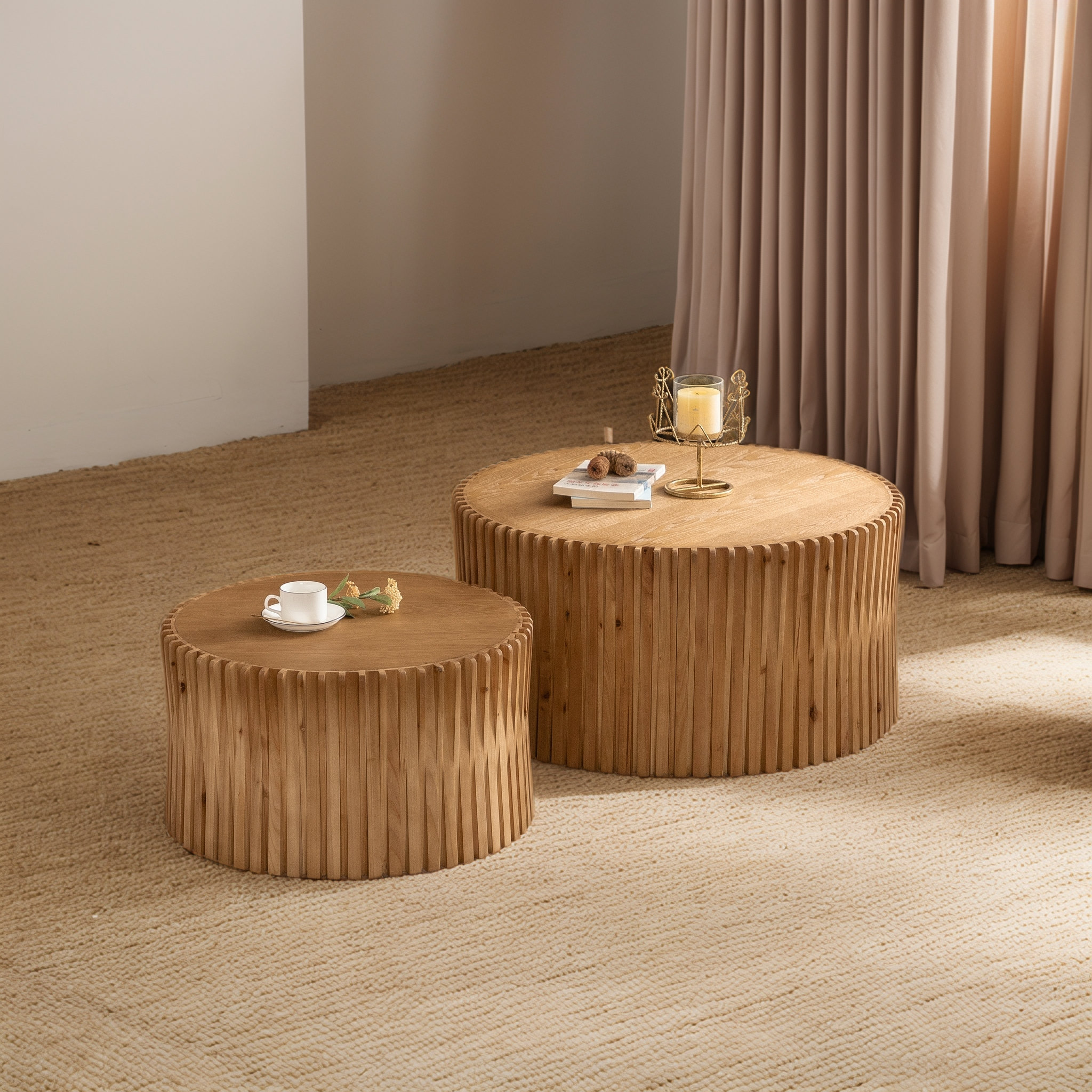 Loon Peak® Jowana Nesting Coffee Table NO ASSEMBLY REQUIRED | Wayfair