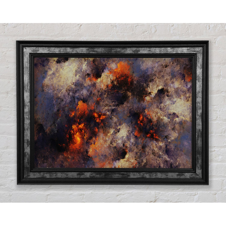 Bright Star Volcanic Ash Colour Splash - Single Picture Frame Art ...