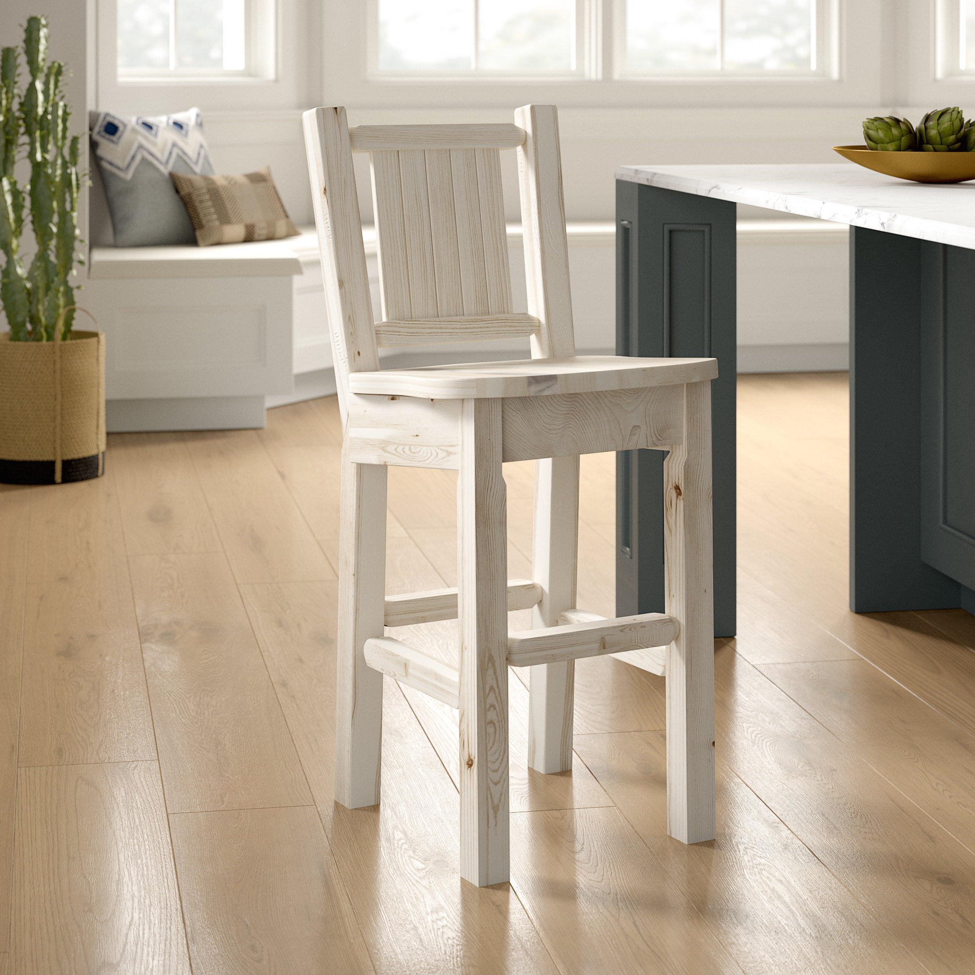 Loon Peak® Montana Collection Lodge Pole Pine Bed | Wayfair