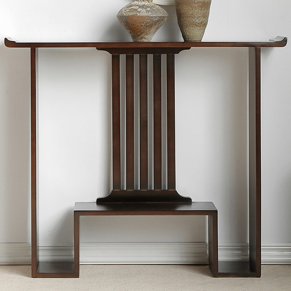 Red Barrel Studio® New Chinese style solid wood porch table | Wayfair