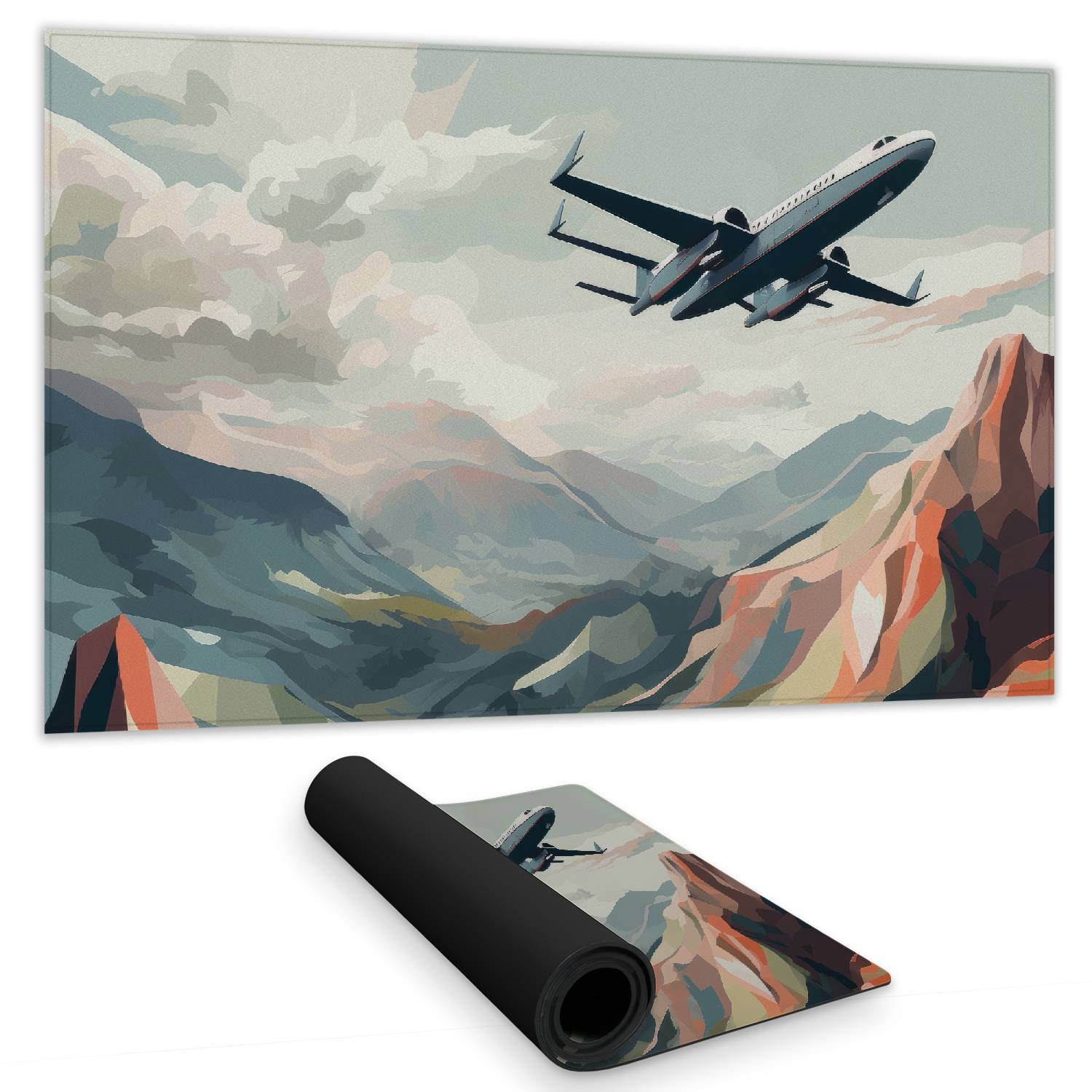 East Urban Home Shallow flight - 14.00"x24.25" Desk mat | Wayfair