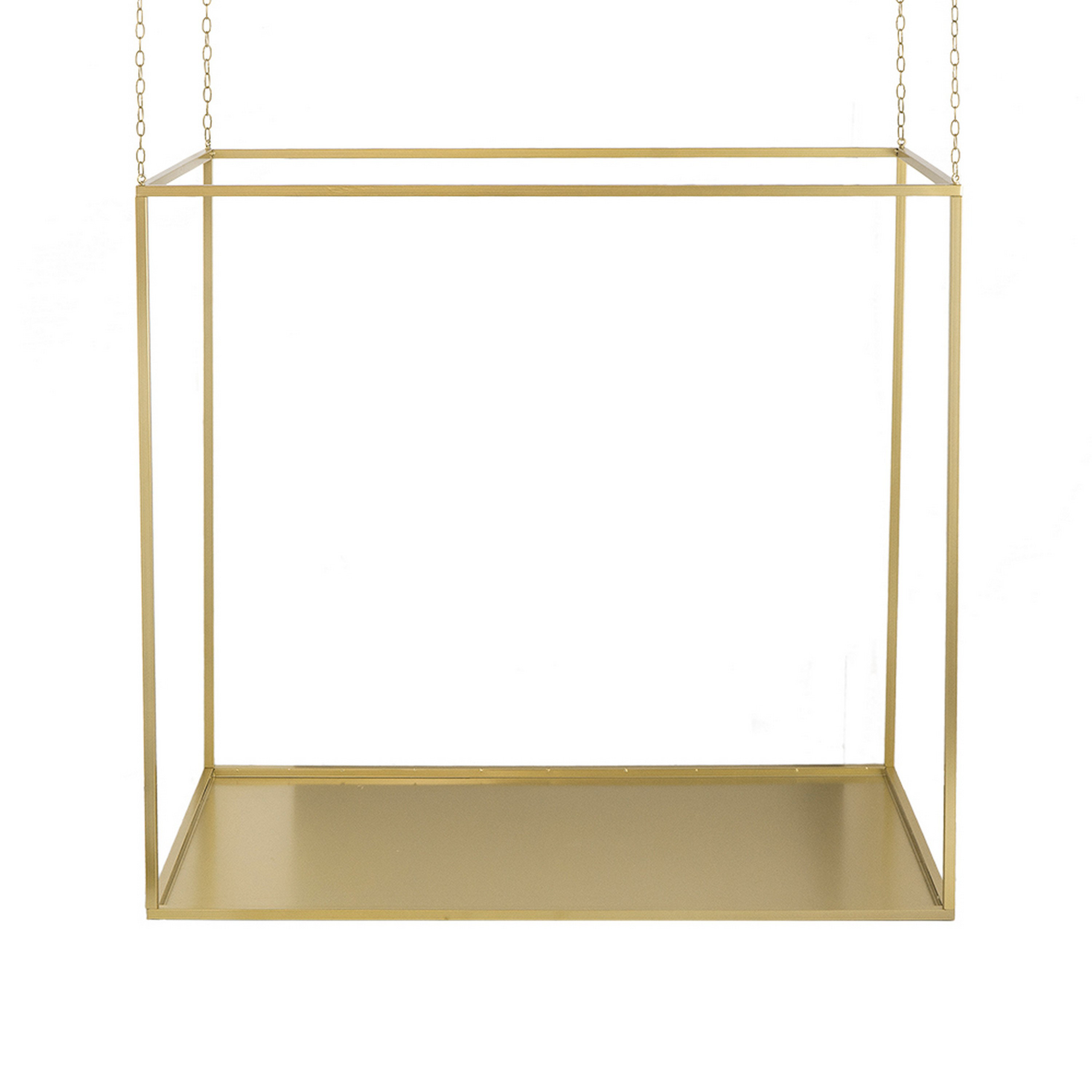 Benjara 47 Inch Plant Stand With 4 Adjustable Chains, Floating Effect ...