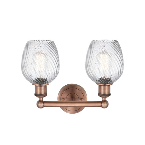 Copper Bathroom Vanity Lighting You'll Love | Wayfair