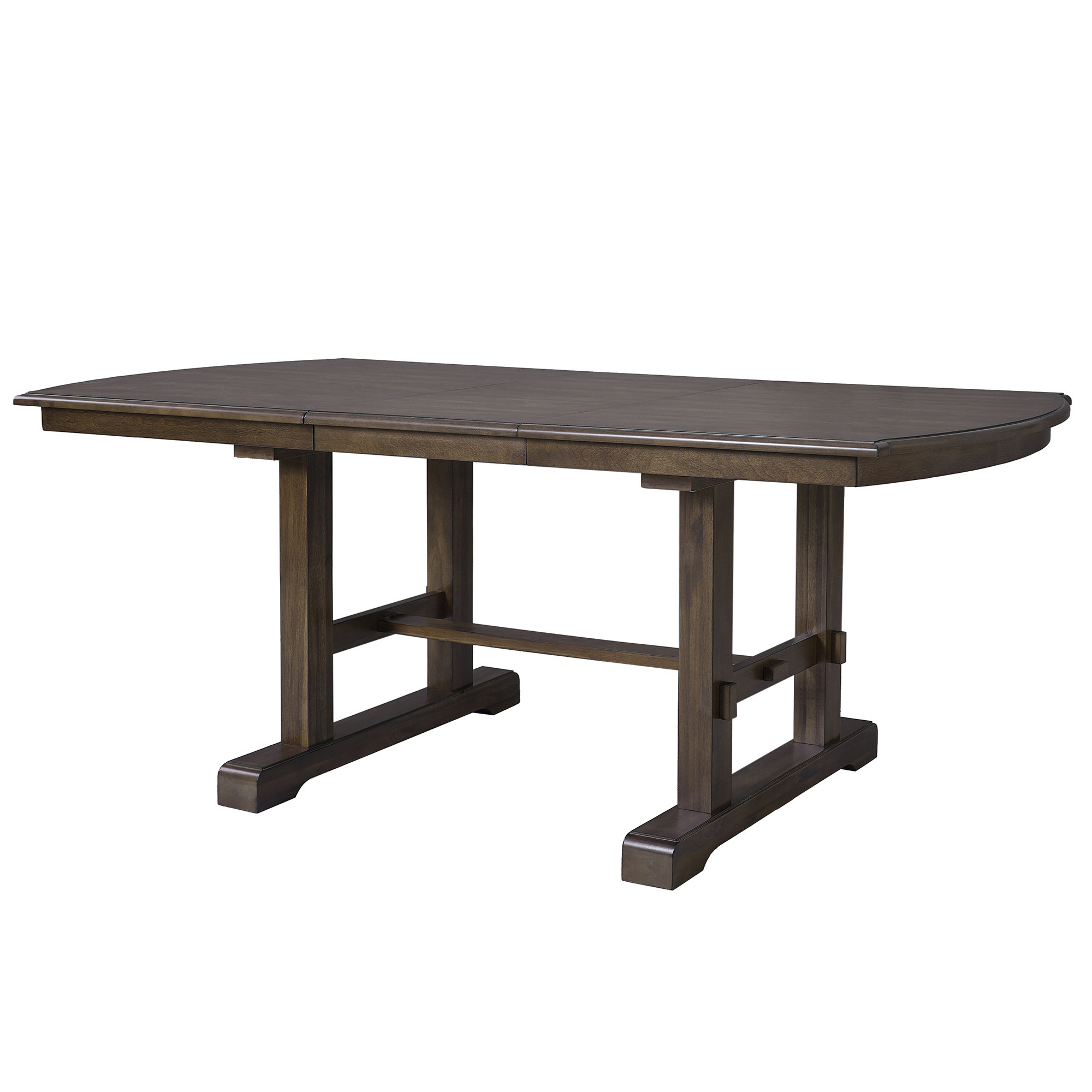 Ivy Bronx 60"-78" Extendable Dining Table, Farmhouse Wooden Kitchen ...