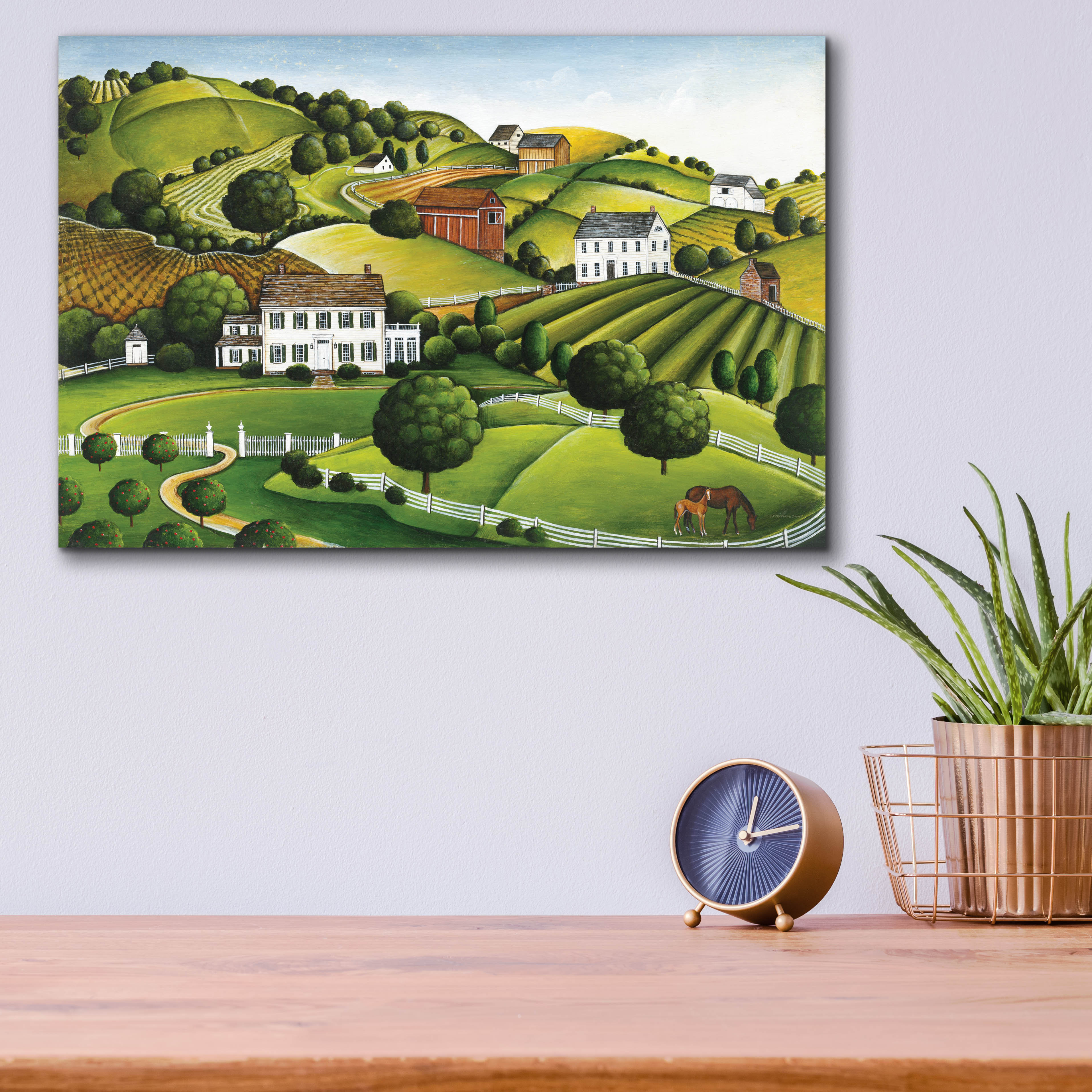 Rosalind Wheeler 'Apple Valley' by David Carter Brown Acrylic Glass ...