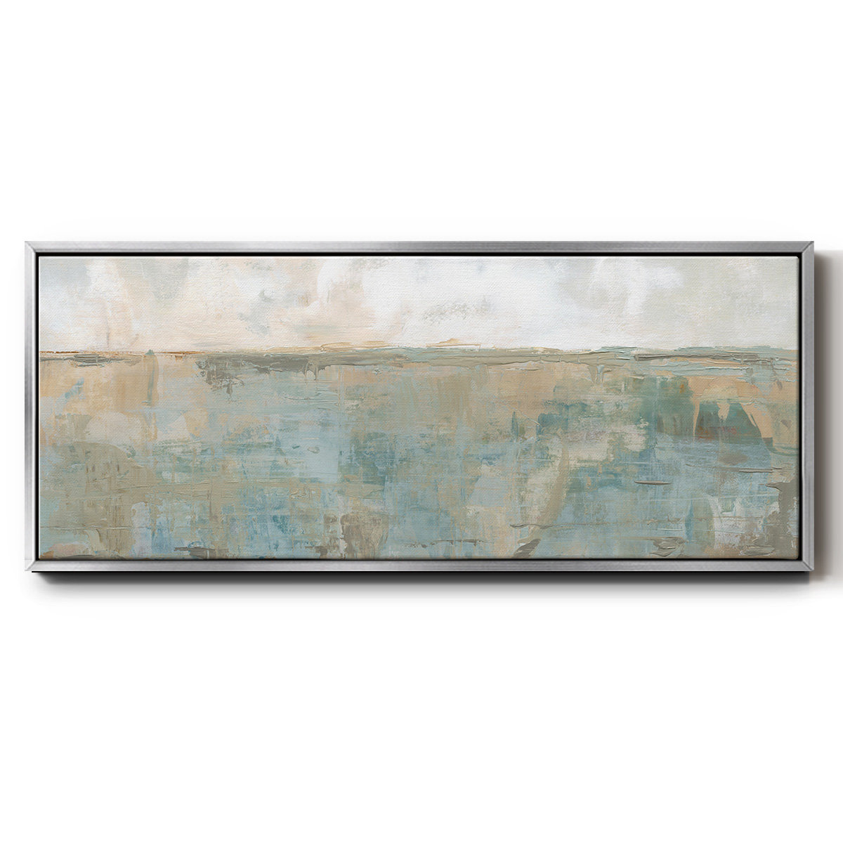 Wexford Home Distant Fields- Framed Canvas | Wayfair