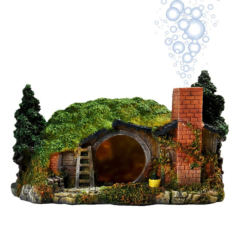 Tucker Murphy Pet™ Aquarium decorations like castle-themed fish tank ...