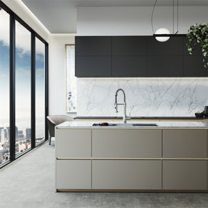 VIGO 36" Mercer Stainless Steel Undermount Kitchen Sink with ...