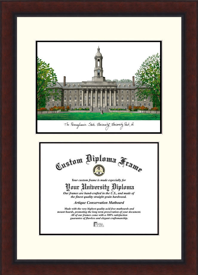 Campus Images NCAA Penn State University Legacy Scholar Diploma Picture ...
