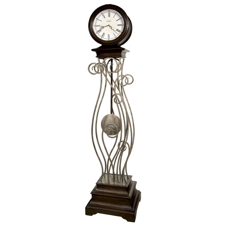 Blue Elephant 205.1cm Metal Grandfather Clock | Wayfair.co.uk