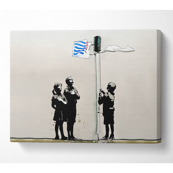 ClassicLiving Homage To The Tesco Flag Landscape - Wrapped Canvas Art ...