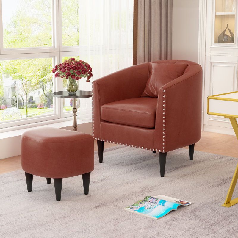 Red Barrel Studio® Senchal Barrel Chair & Reviews | Wayfair