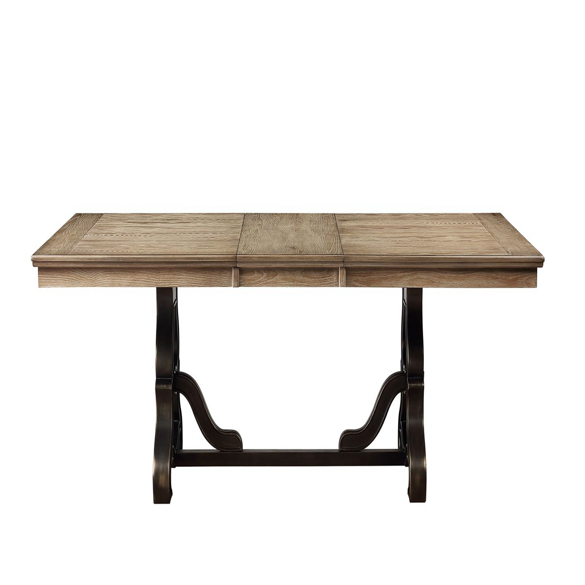 Williston Forge Diandra Drop Leaf Trestle Dining Table,Rectangular ...