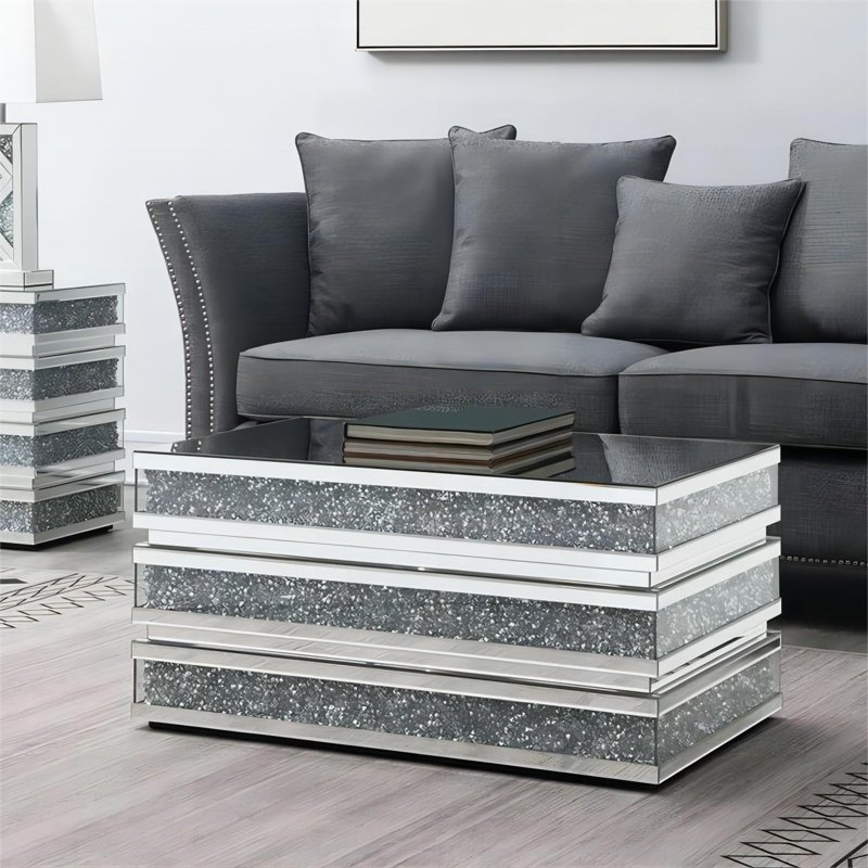 Mercer41 Block Diamond Coffee Table | Wayfair