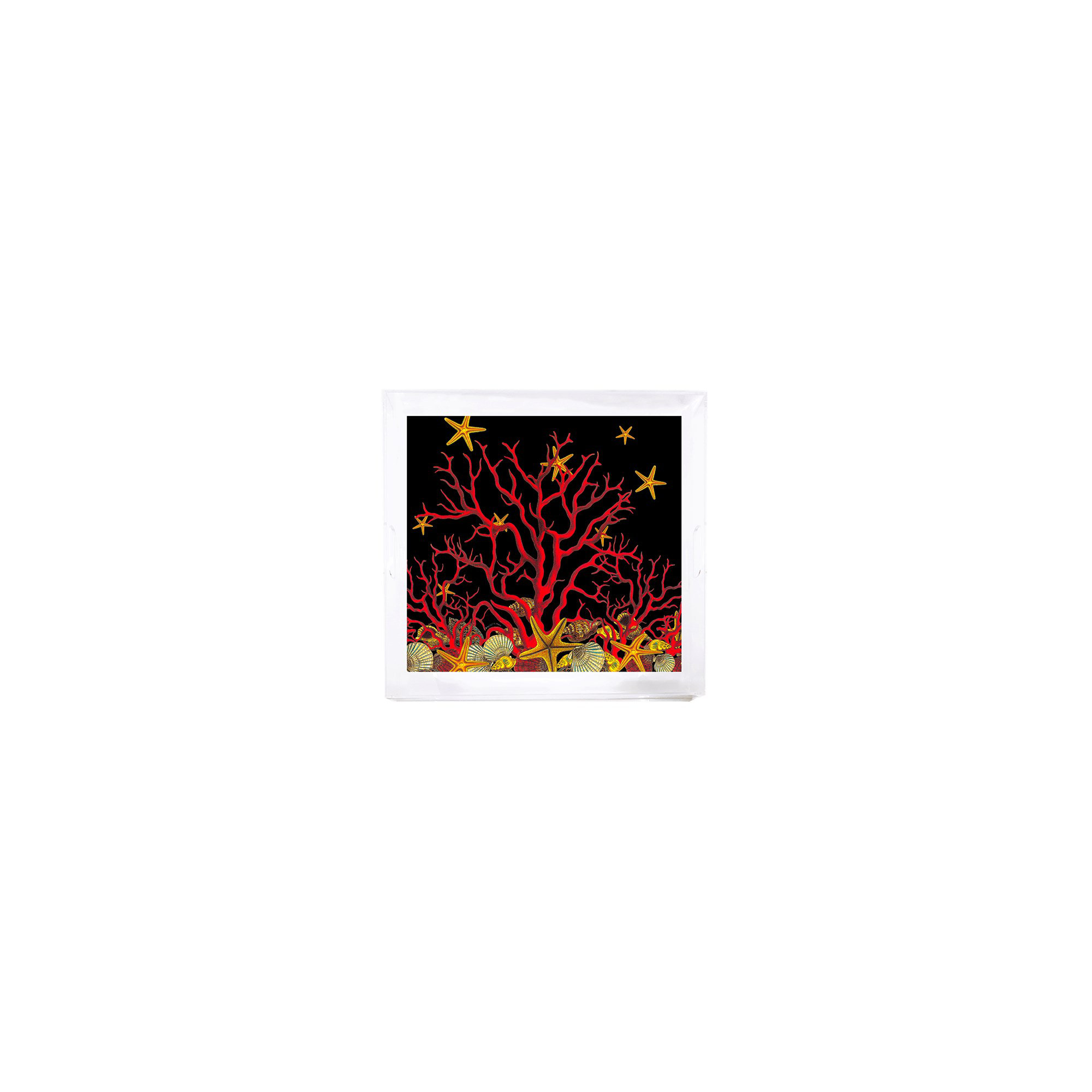 Nicolette Mayer Coral Reef Acrylic Square Decorative Tray - Wayfair Canada