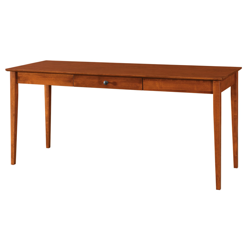Foundry Select Malani Solid Wood Large Writer's Desk & Reviews | Wayfair