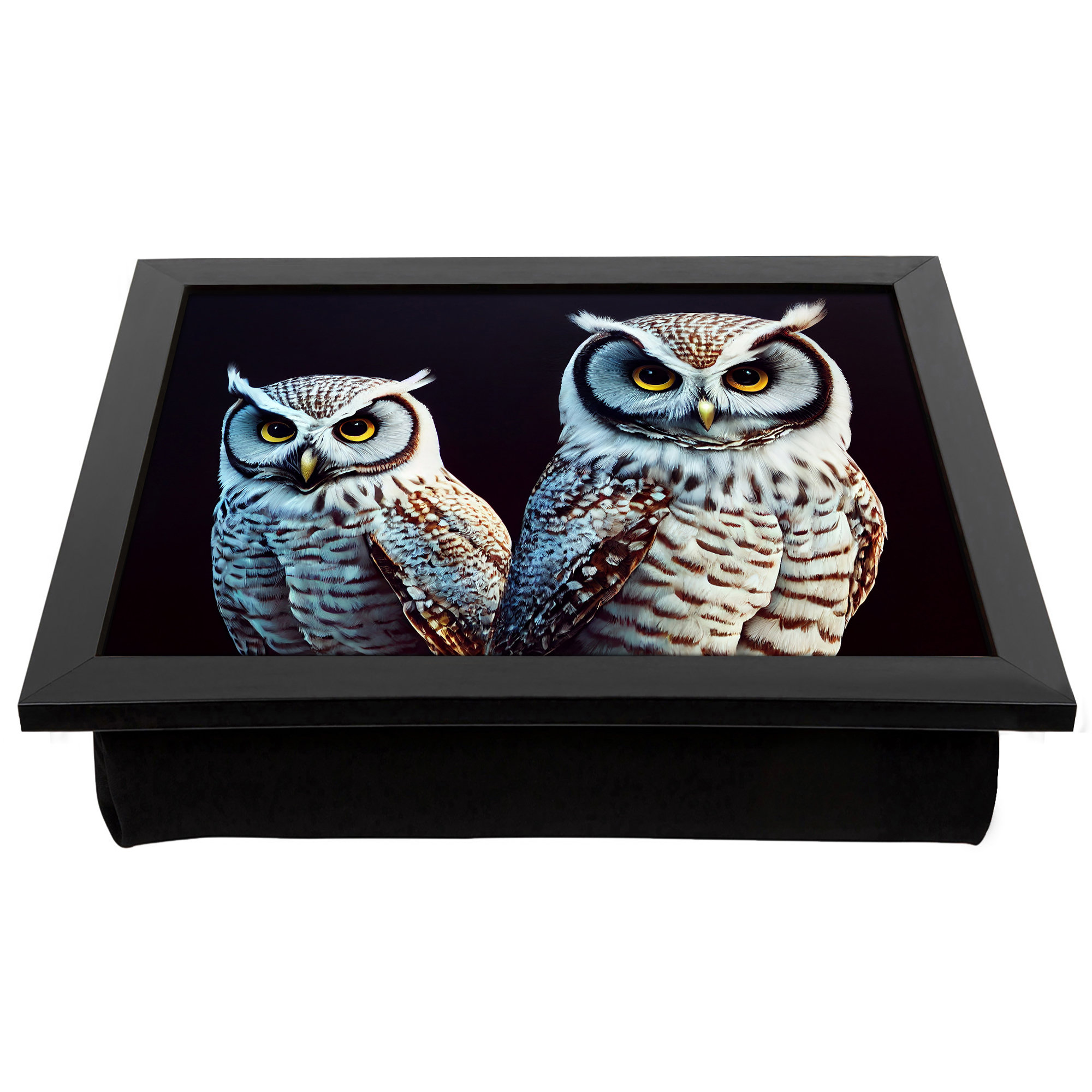 17 Stories Owl Face Lap Tray with Cushion | Wayfair.co.uk