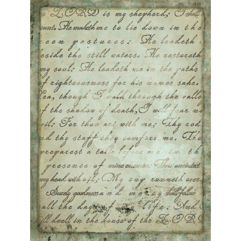 Trinx Shepherd Script - Wrapped Canvas Textual Art | Wayfair