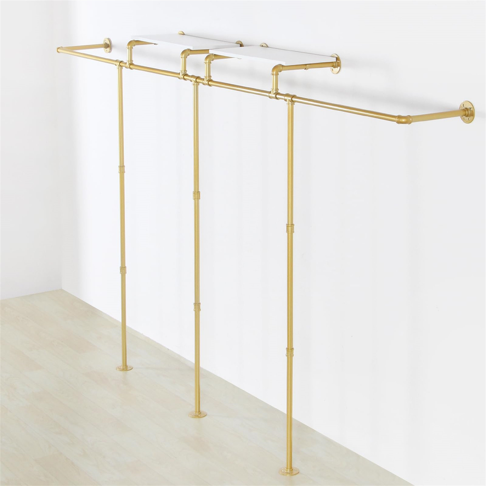 Rosdorf Park Kymbria Wall Mounted Clothes Rack | Wayfair