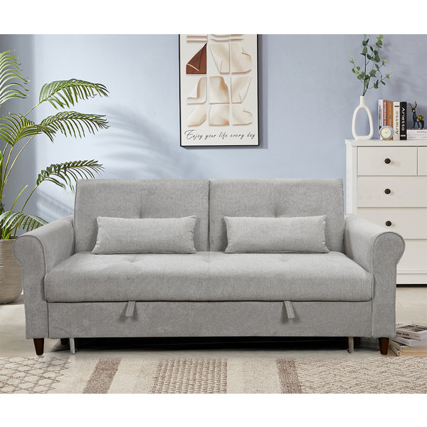 Latitude Run® Carleshia 77.5'' Upholstered Reclining Sofa | Wayfair