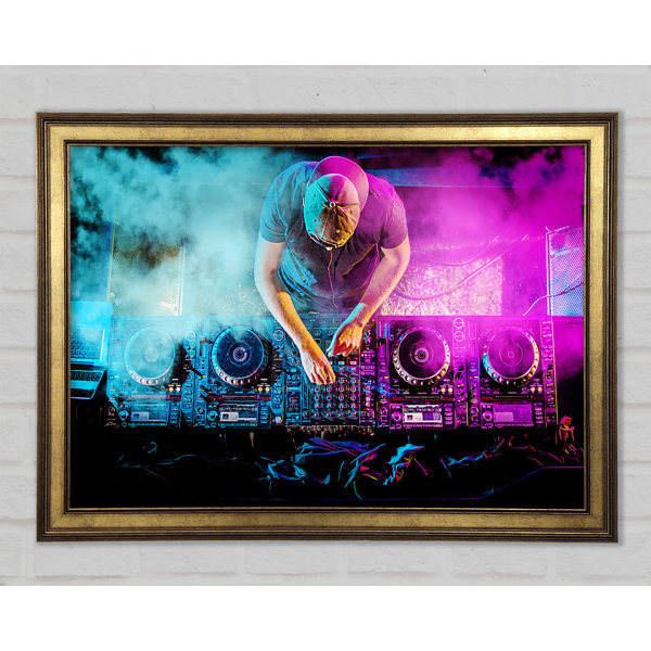 Rosalind Wheeler Double Deck DJ - Single Picture Frame Print | Wayfair ...