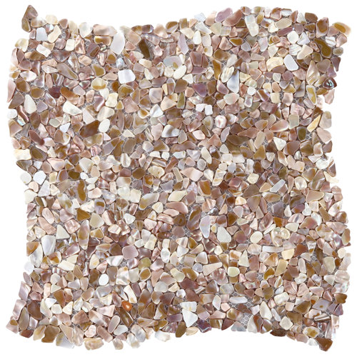 Bond Tile Baroque 12" x 12" Seashell Mosaic Wall Tile & Reviews | Wayfair