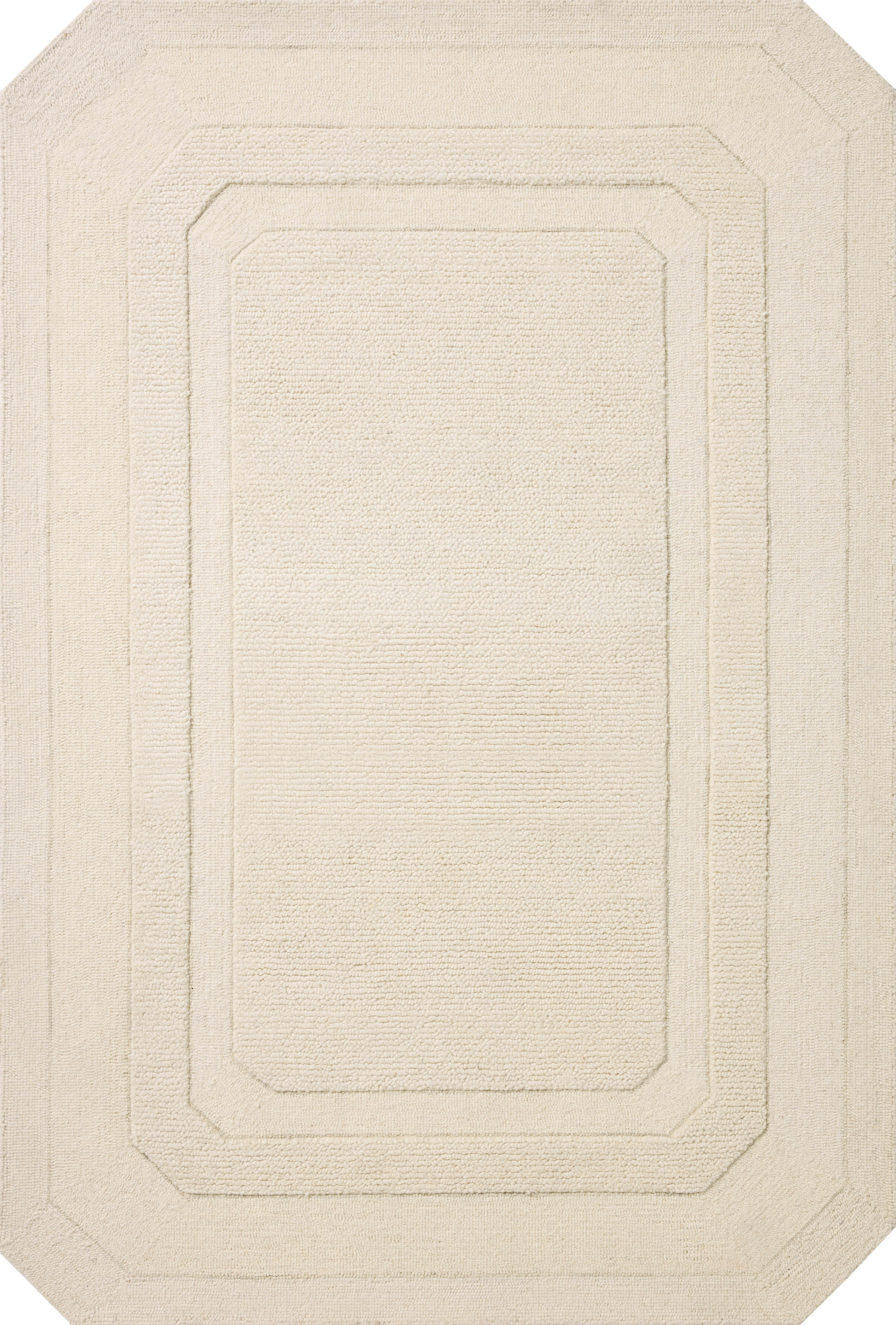 Winston Porter Yuriko Ivory Area Rug | Wayfair