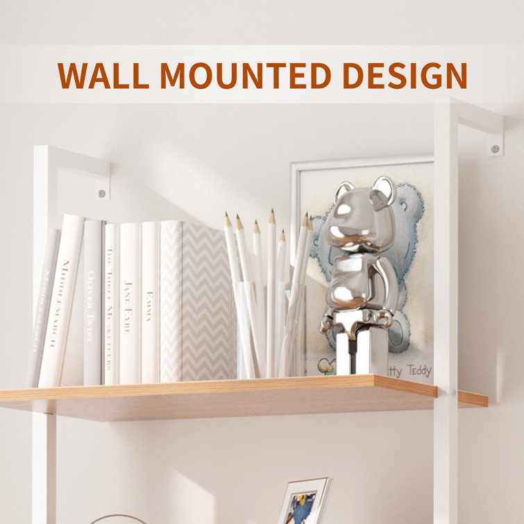 Ebern Designs Caylei 180cm H x 60cm W Steel Standard Bookcase | Wayfair ...