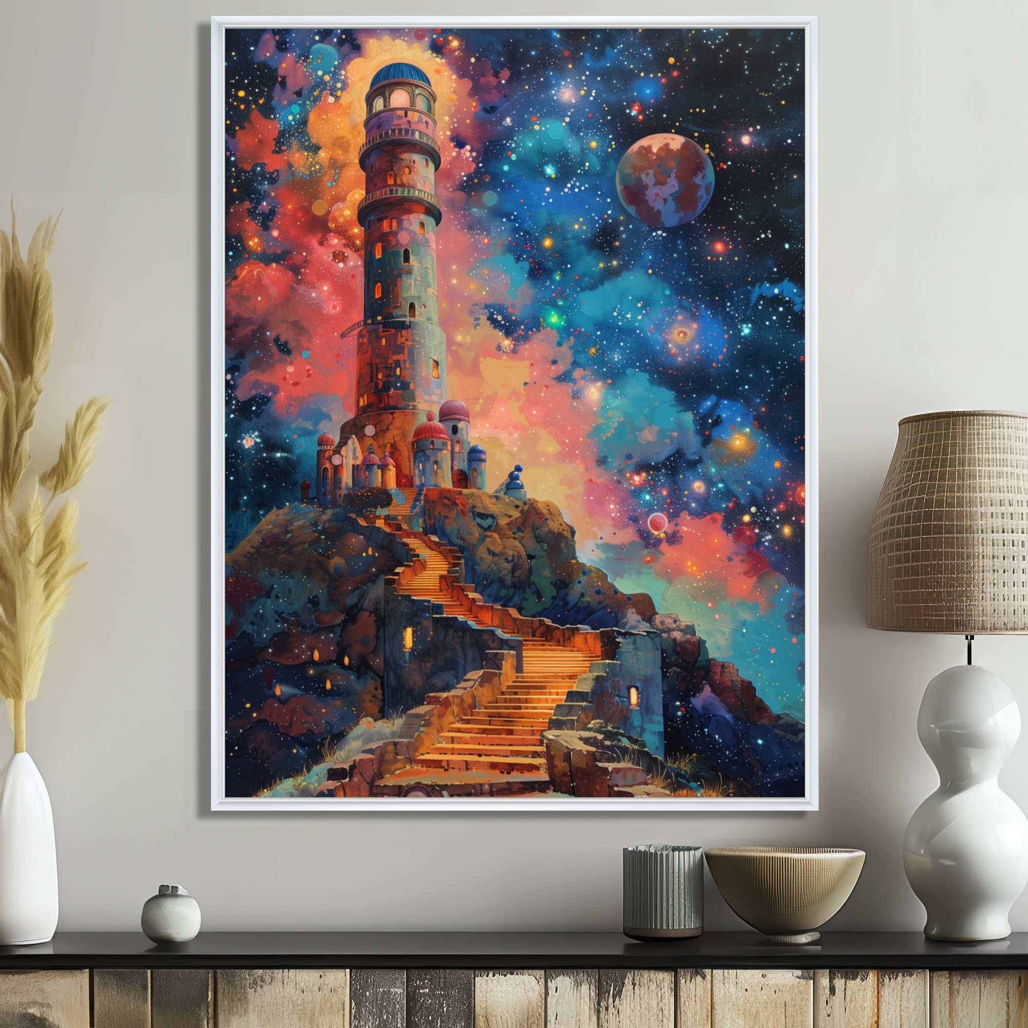 Williston Forge Blue Pink Space Gateway Observatory - Observatories ...