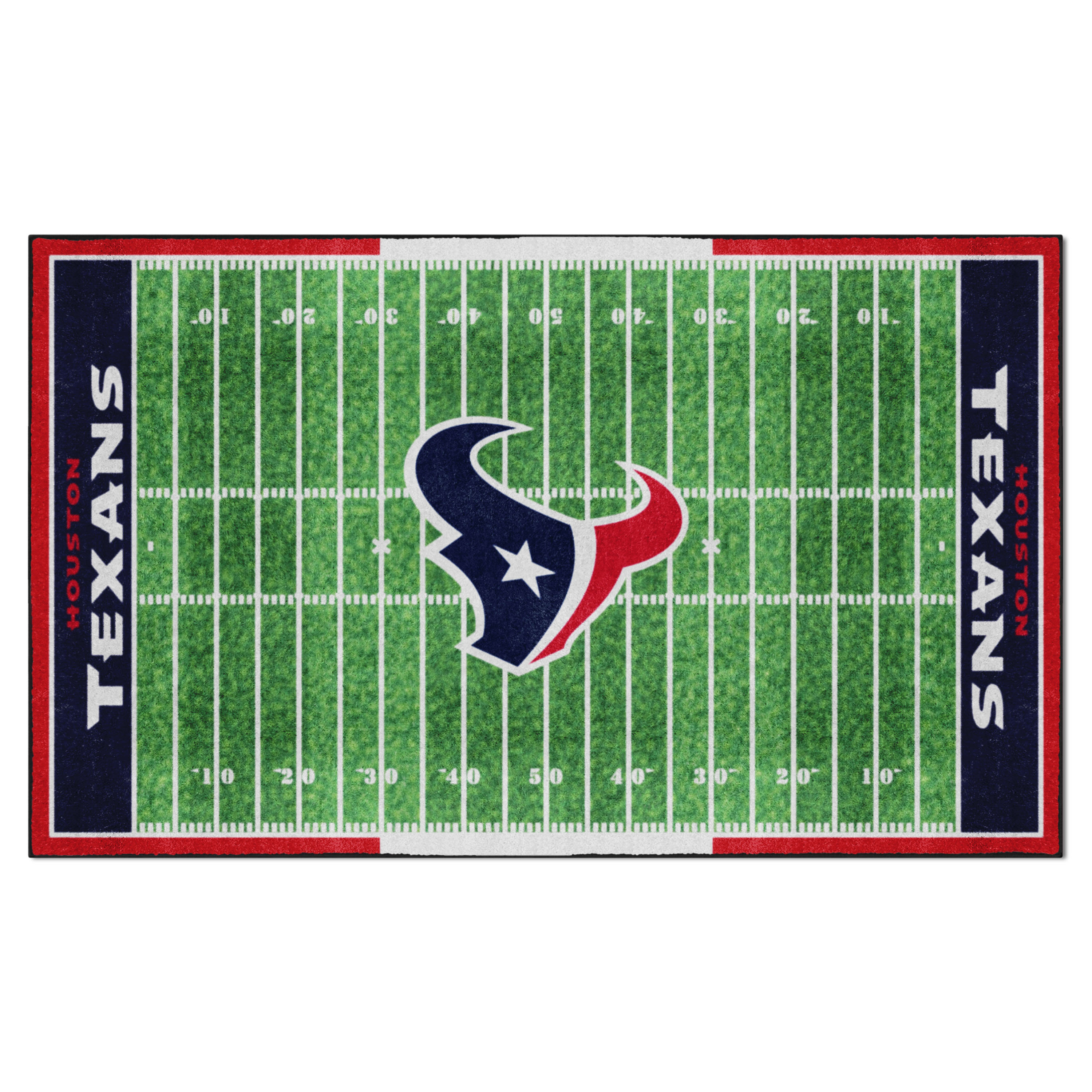 FANMATS Houston Texans 6 Ft. X 10 Ft. Plush Area Rug | Wayfair