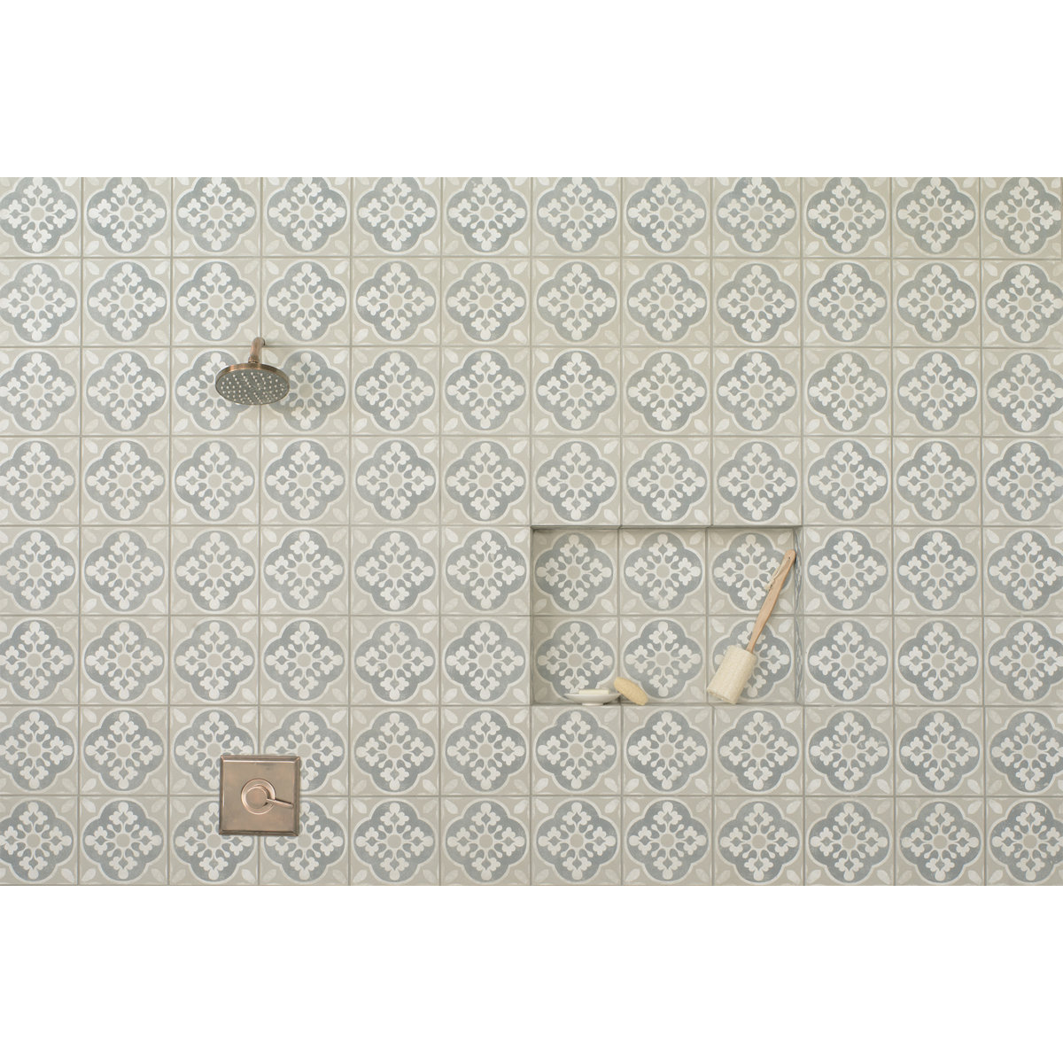 Bedrosians Enchante Decorative 8" x 8" Porcelain Field Tile & Reviews ...