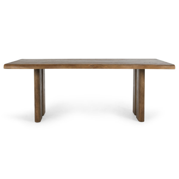 Classic Home Holmes 80" Mango Wood Dining Table In Brown & Reviews ...
