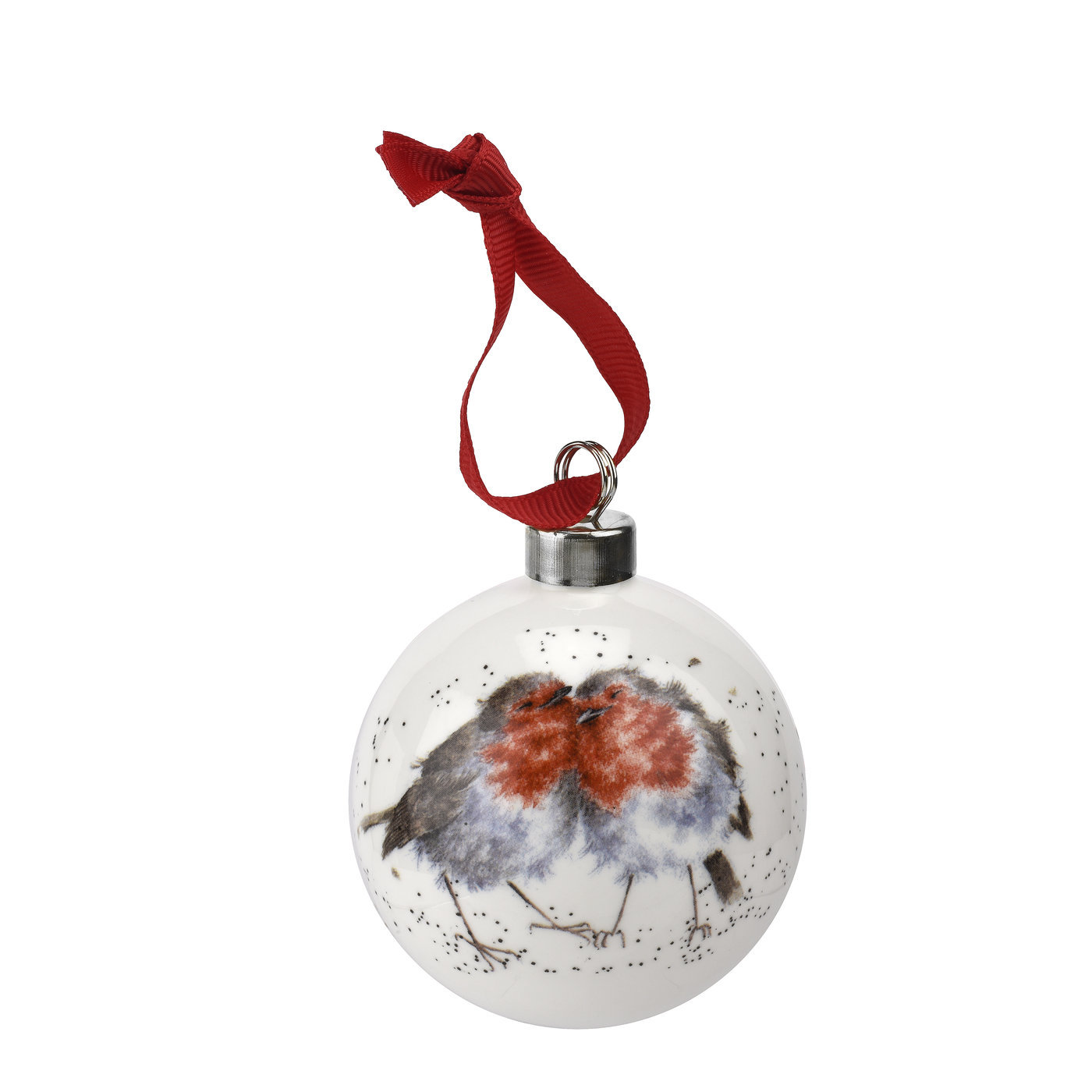 Royal Worcester Rw-Wrendale Designs Snuggld Together Bauble(Robin ...