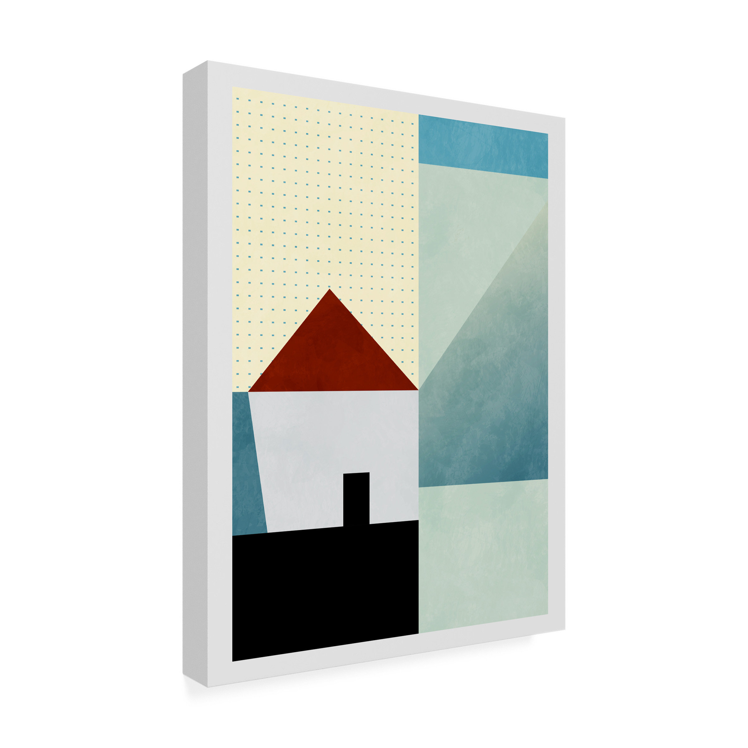 Trademark Fine Art Ana Rut Bre Spaces Bleu House Canvas Art | Wayfair