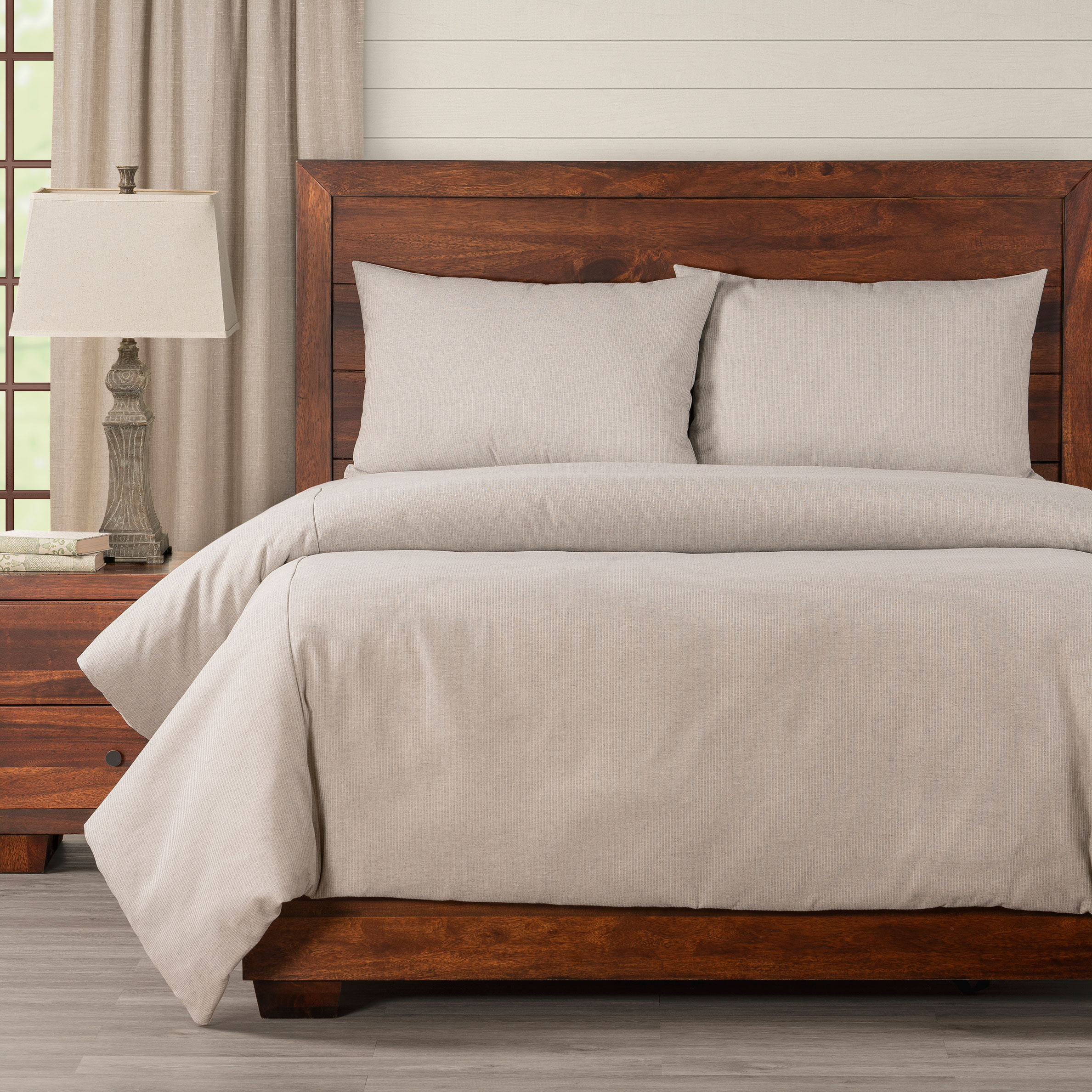 Smithsonian Redeem Stripe Eco-friendly Duvet Cover Set | Wayfair