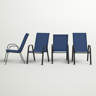 Lark Manor™ Artu Stackable Flex Comfort Sling Outdoor Patio Chairs by ...