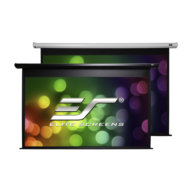 Elite Screens VMAX 3 White 73.6" x 130.7" Electric Wall/ Ceiling ...