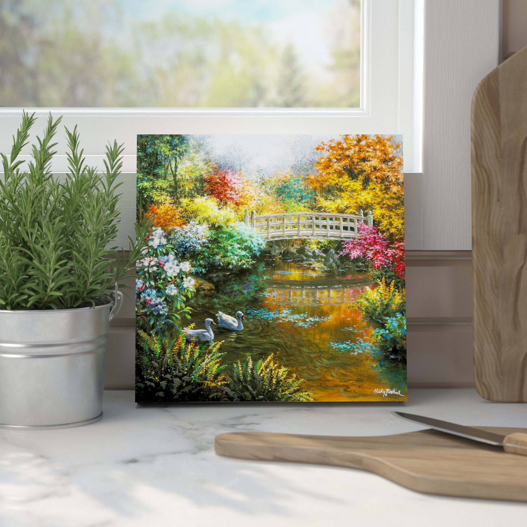 East Urban Home 'Treasury of Splendor' Painting Print on Canvas | Wayfair