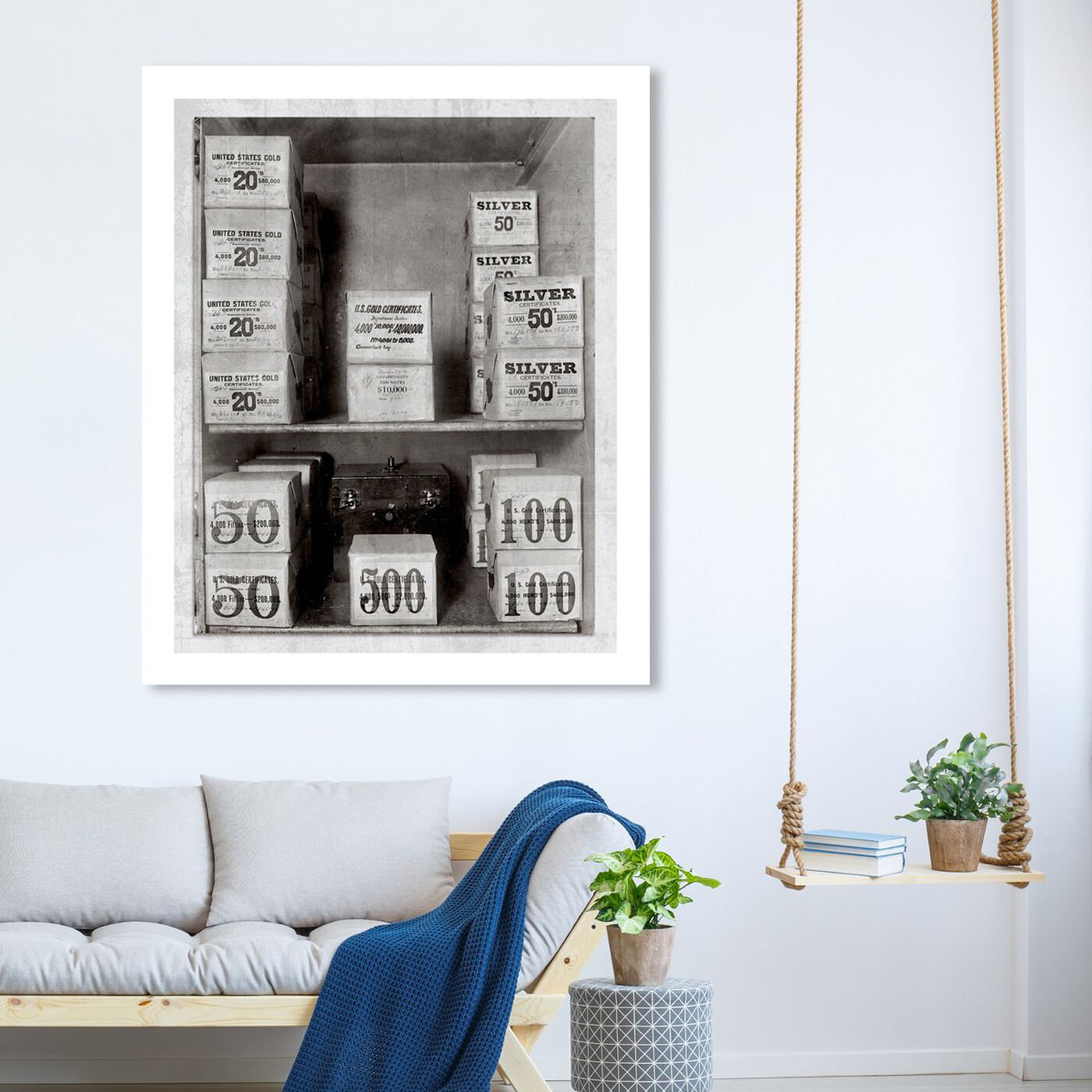 Oliver Gal Prints Hatcher & Ethan Eighty Million - Wrapped Canvas ...