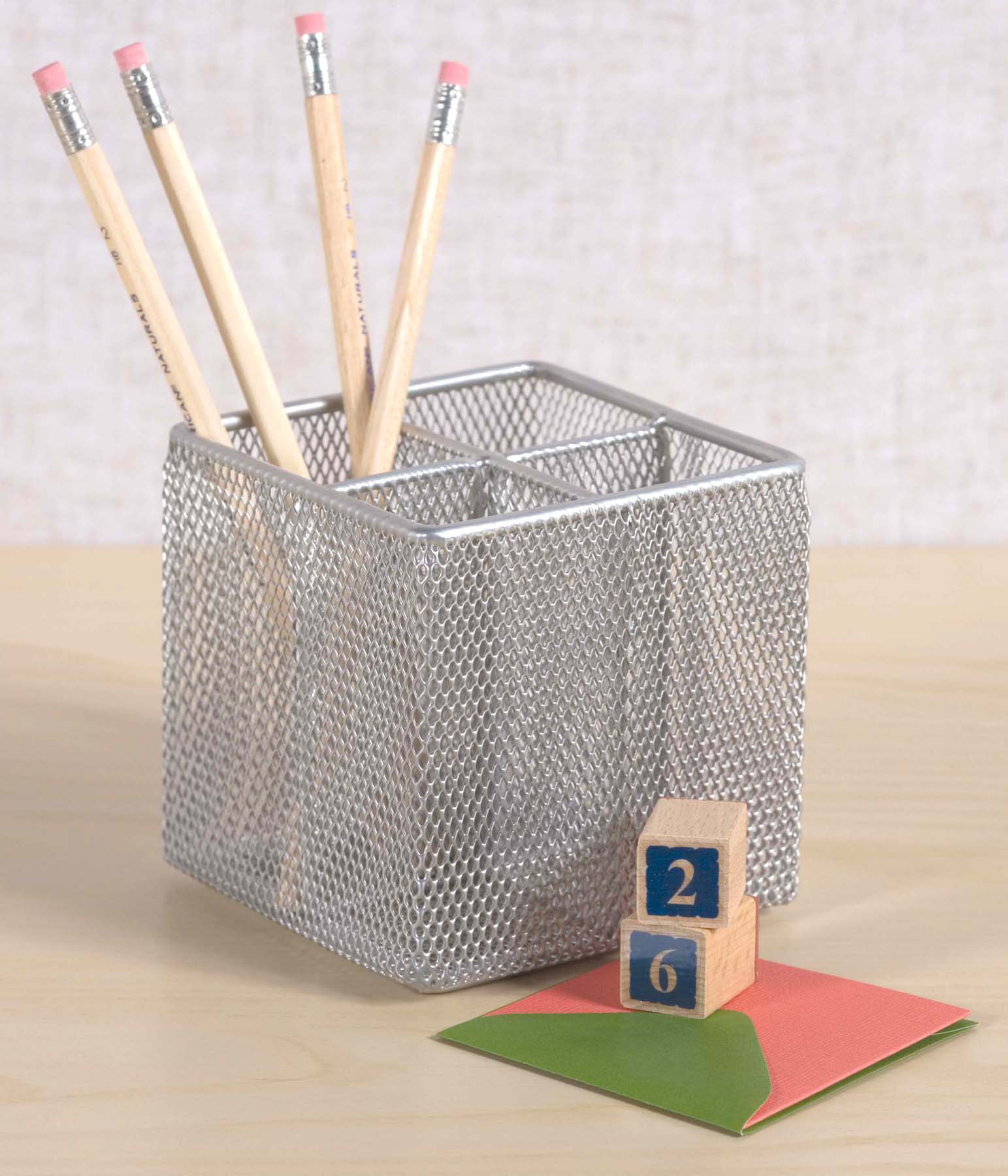 Design Ideas Carmani Mesh Pencil Cube & Reviews | Wayfair