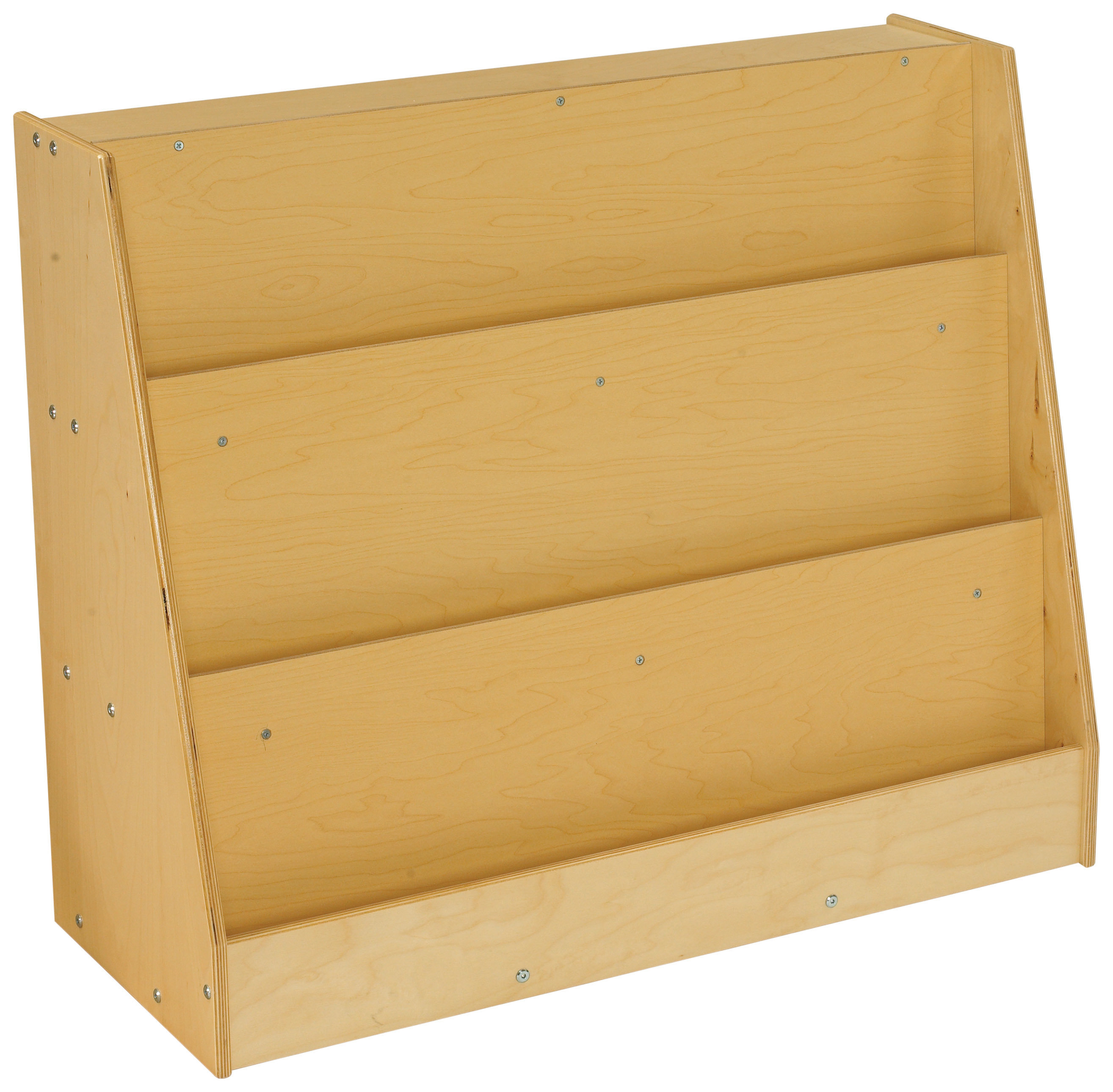 Childcraft 3 Compartment Manufactured Wood Book Display | Wayfair