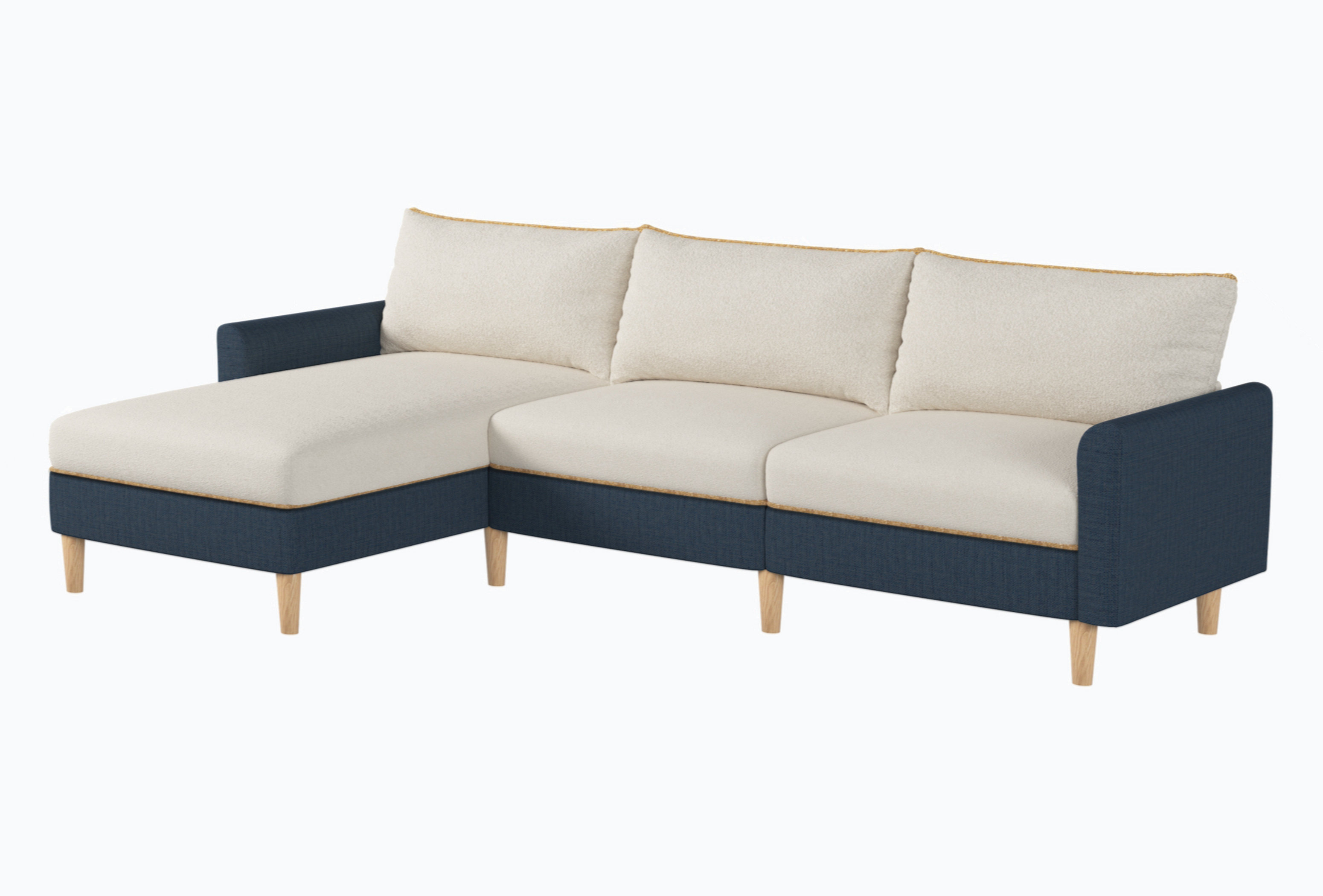 Latitude Run® Dublyn 2 - Piece Upholstered Sectional | Wayfair