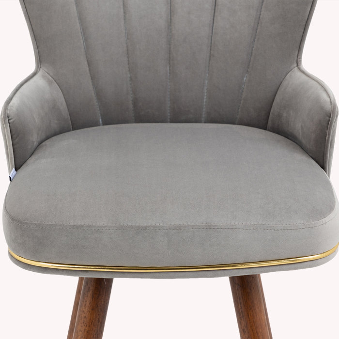 Everly Quinn Azile Swivel 27.95'' Stool | Wayfair