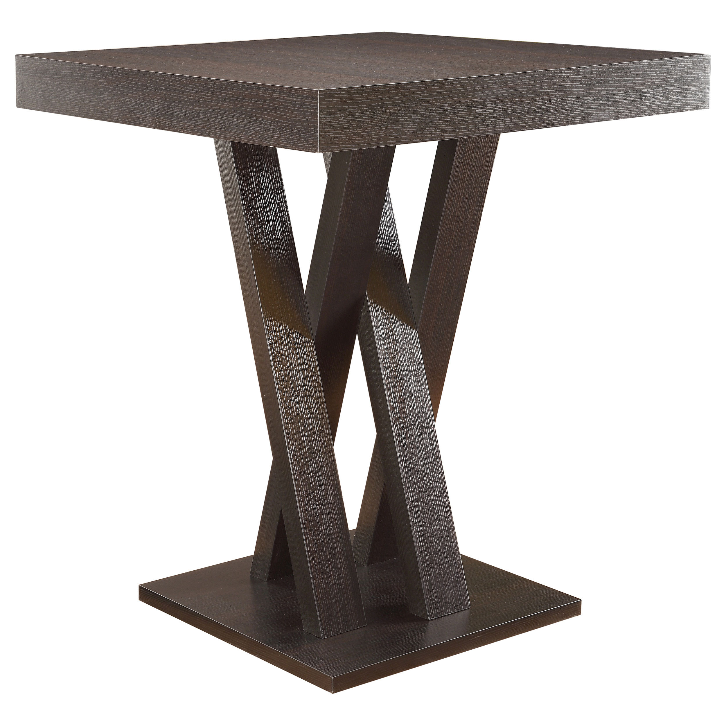 Coaster Furniture Freda Square 36-inch Pub Height Bistro Bar Table ...