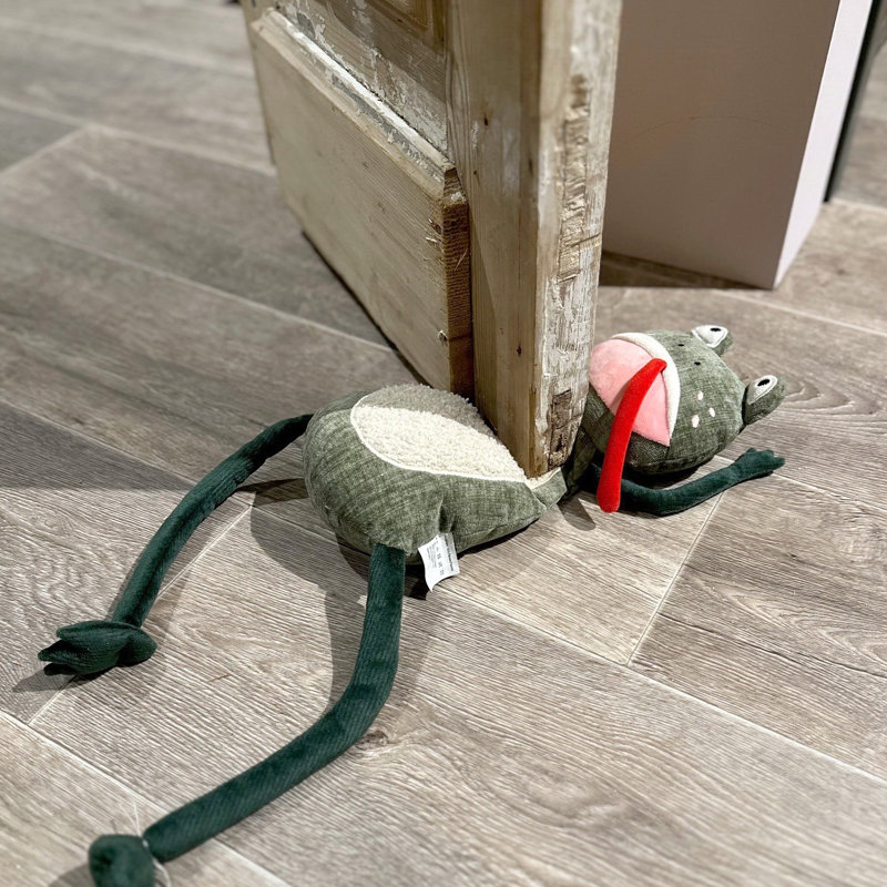 Whole House Worlds Weighted Flat Frog Door Stopper | Wayfair
