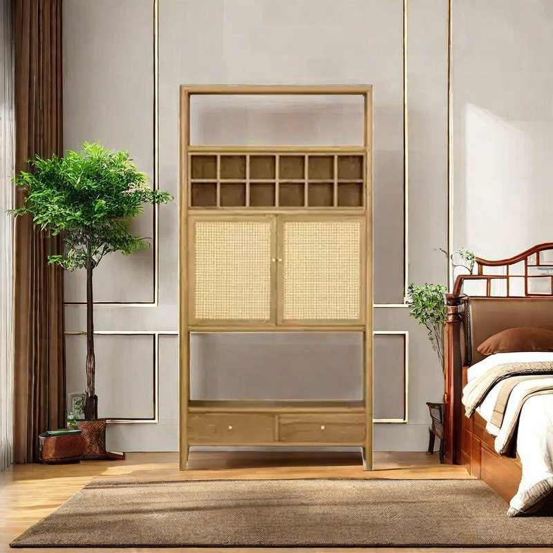 Parttlion New Chinese style display shelf bookcase | Wayfair